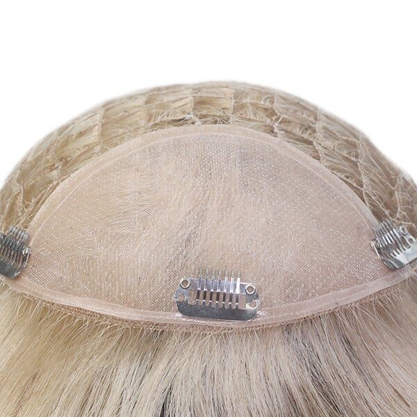 Blonde Human Hair Integration Hairpiece For Women Wholesale