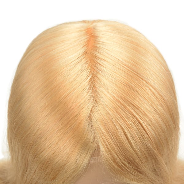 N6 613 Blonde Female Toupee Wholesale Custom Made
