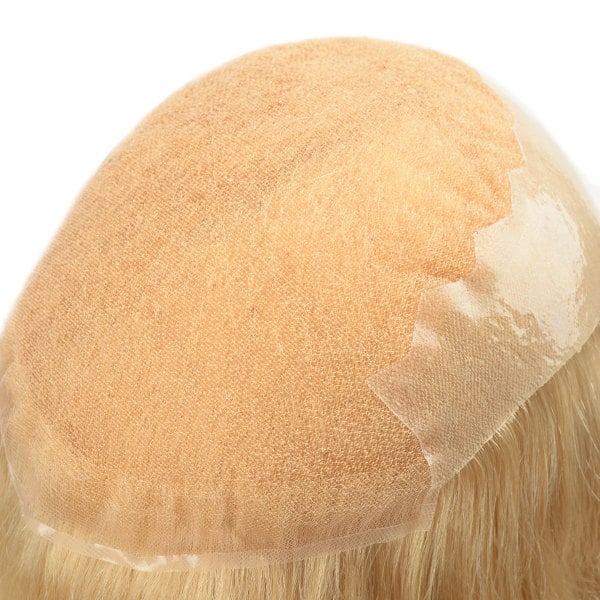 N6 613 Blonde Female Toupee Wholesale Custom Made