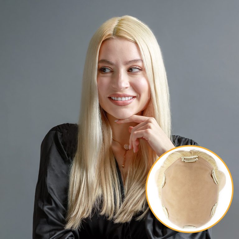 How to Put on a Hair Topper in 7 Easy Steps | Newtimes Hair