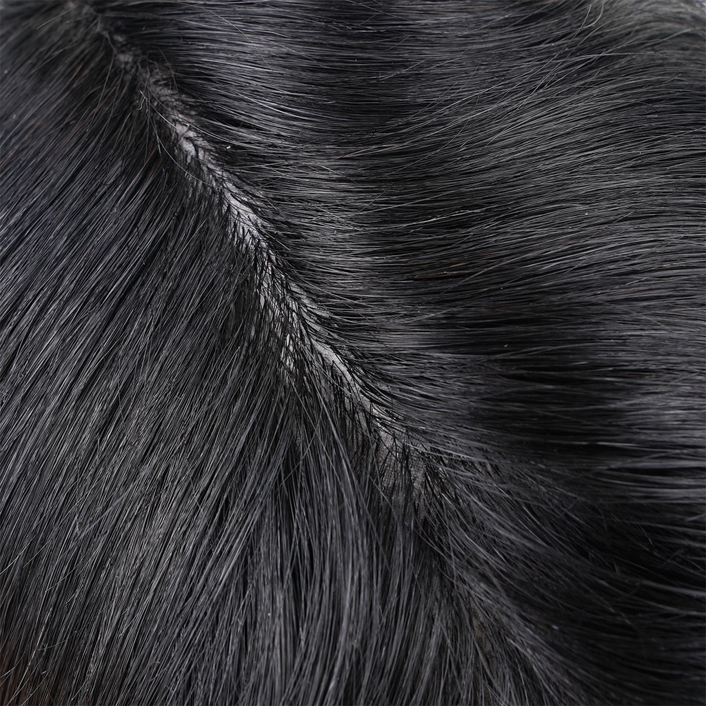 Wholesale Poly Thin Skin Hair Systems | Glue on Human Hair