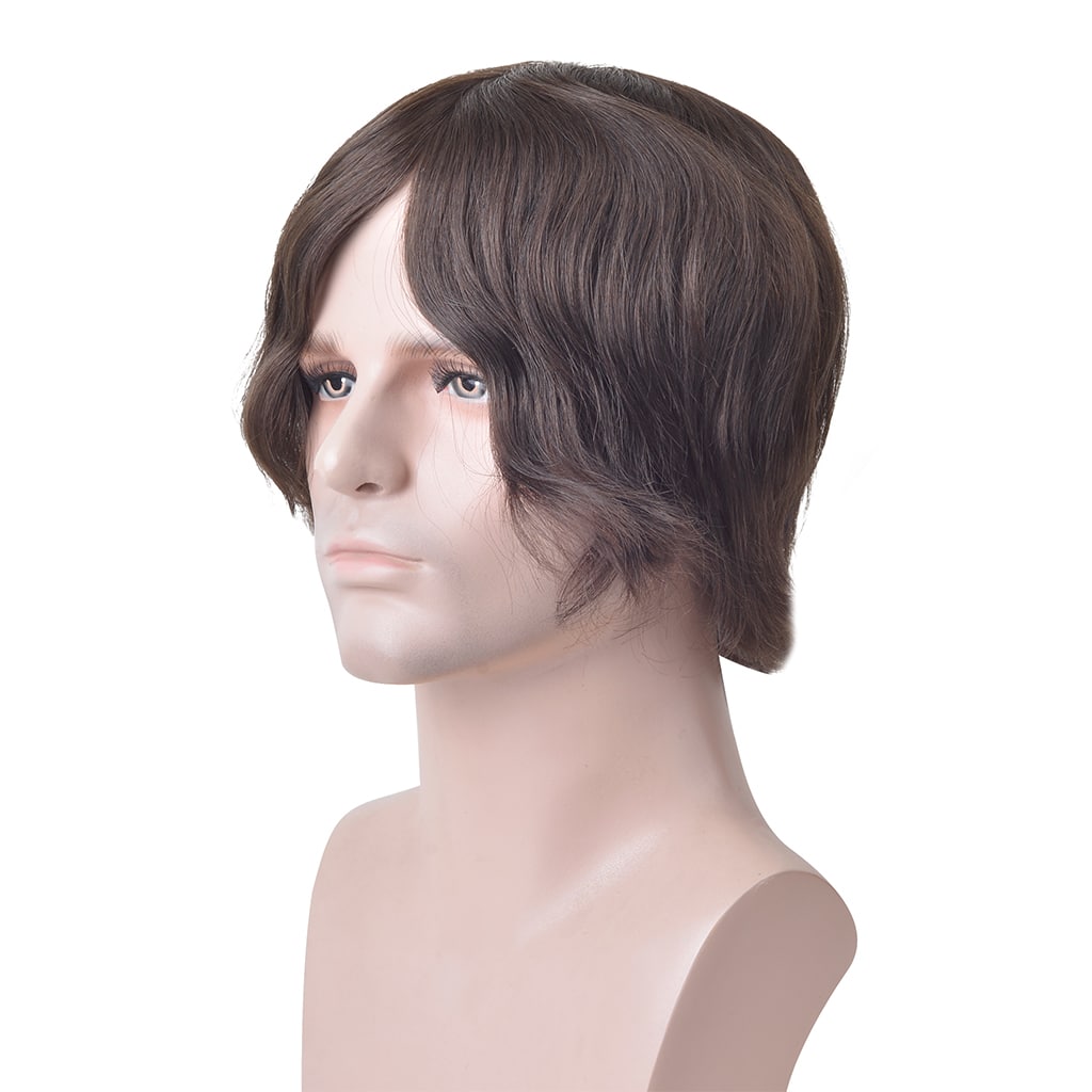 Natural Injected Poly Hair System Wholesale 30-Day Money-back