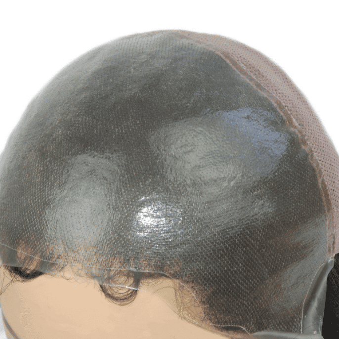 Women's PU Skin Wig With Stretchable Net Behind Wholesale