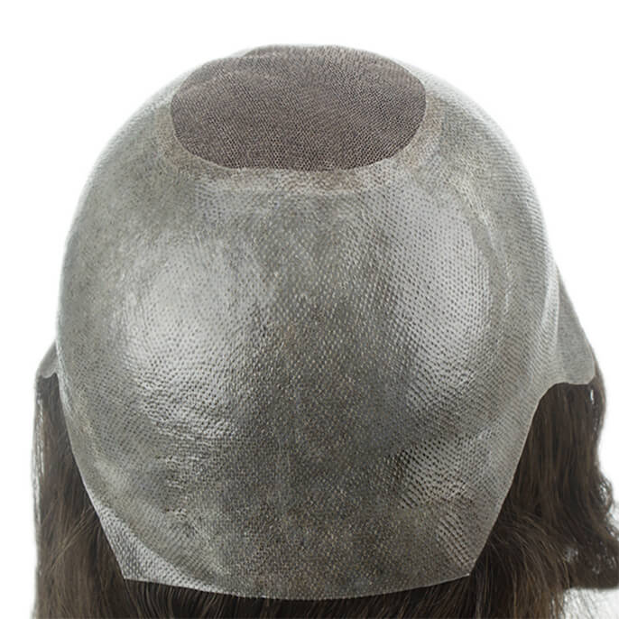 Women's Ombre Blonde PU Skin Base Wig Wholesale