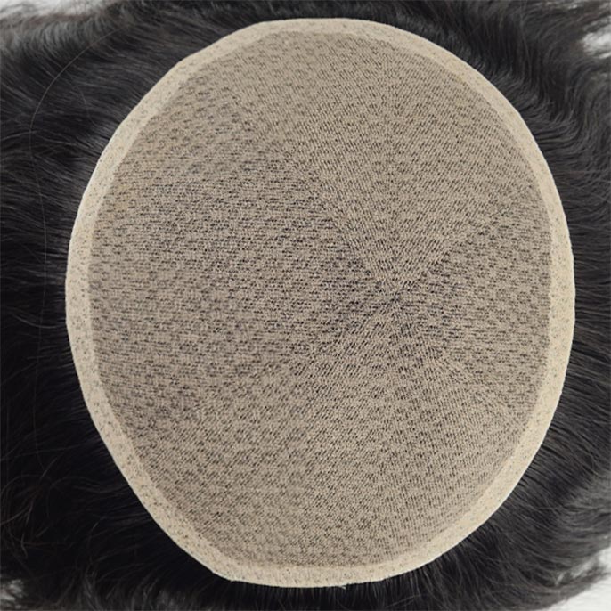 Silk Top Toupee With PU Edge For Women Wholesale