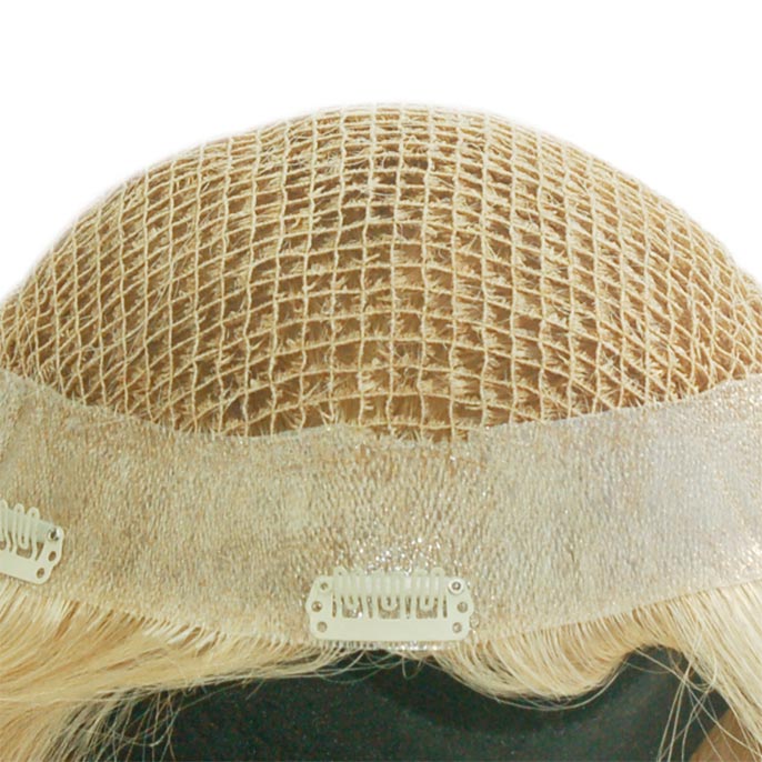 Mesh Integration Hair System With PU For Women Wholesale
