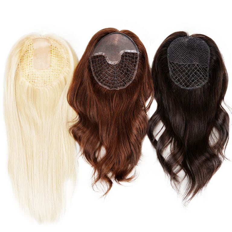 Hair Integration Systems| Human Hair Pull-Through Toppers