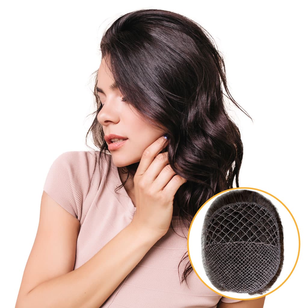 Hair Integration Systems| Human Hair Pull-Through Toppers