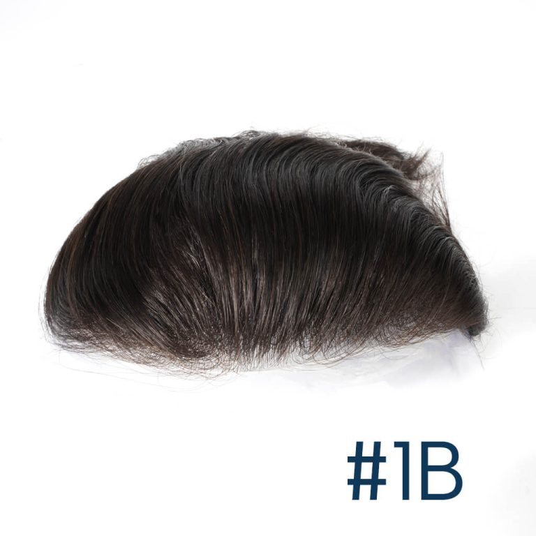 Super Natural Skin Frontal Hairpiece for Receding Hairline