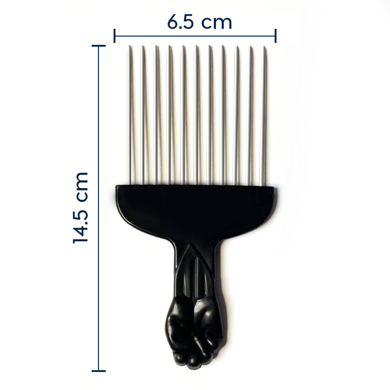 New Times Hair Afro Hair Picker with Big-Hole Sponges