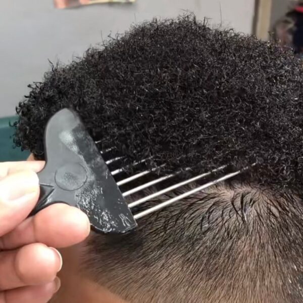 New Times Hair Afro Hair Picker with Big-Hole Sponges