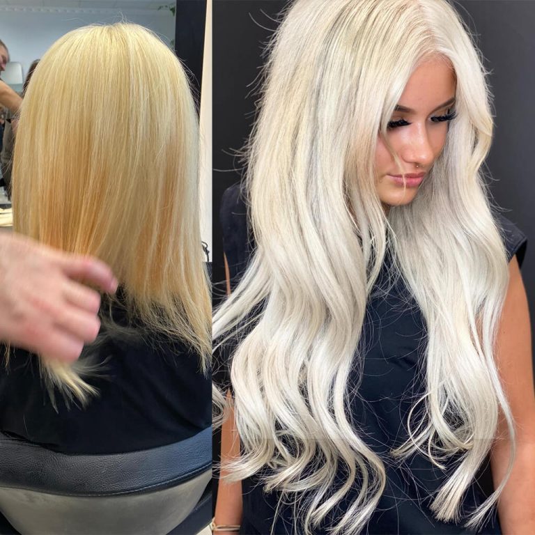 Hair Extensions Before and After — New Times Hair