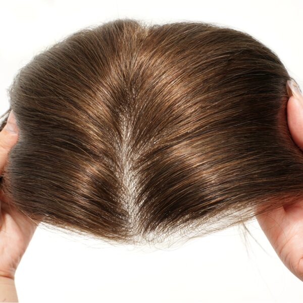 Super Natural Skin Frontal Hairpiece for Receding Hairline