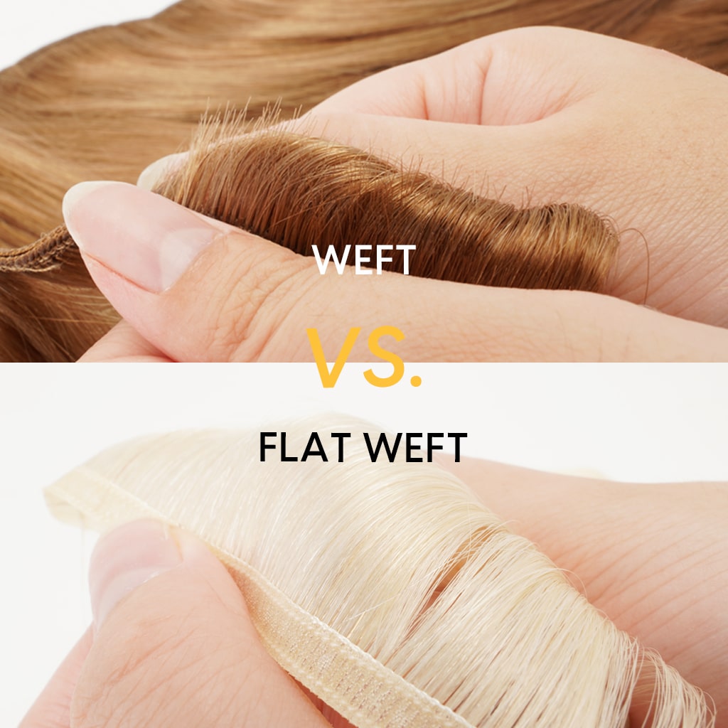Flat Weft Hair Extensions | No Return Hair | Wholesale Supplier