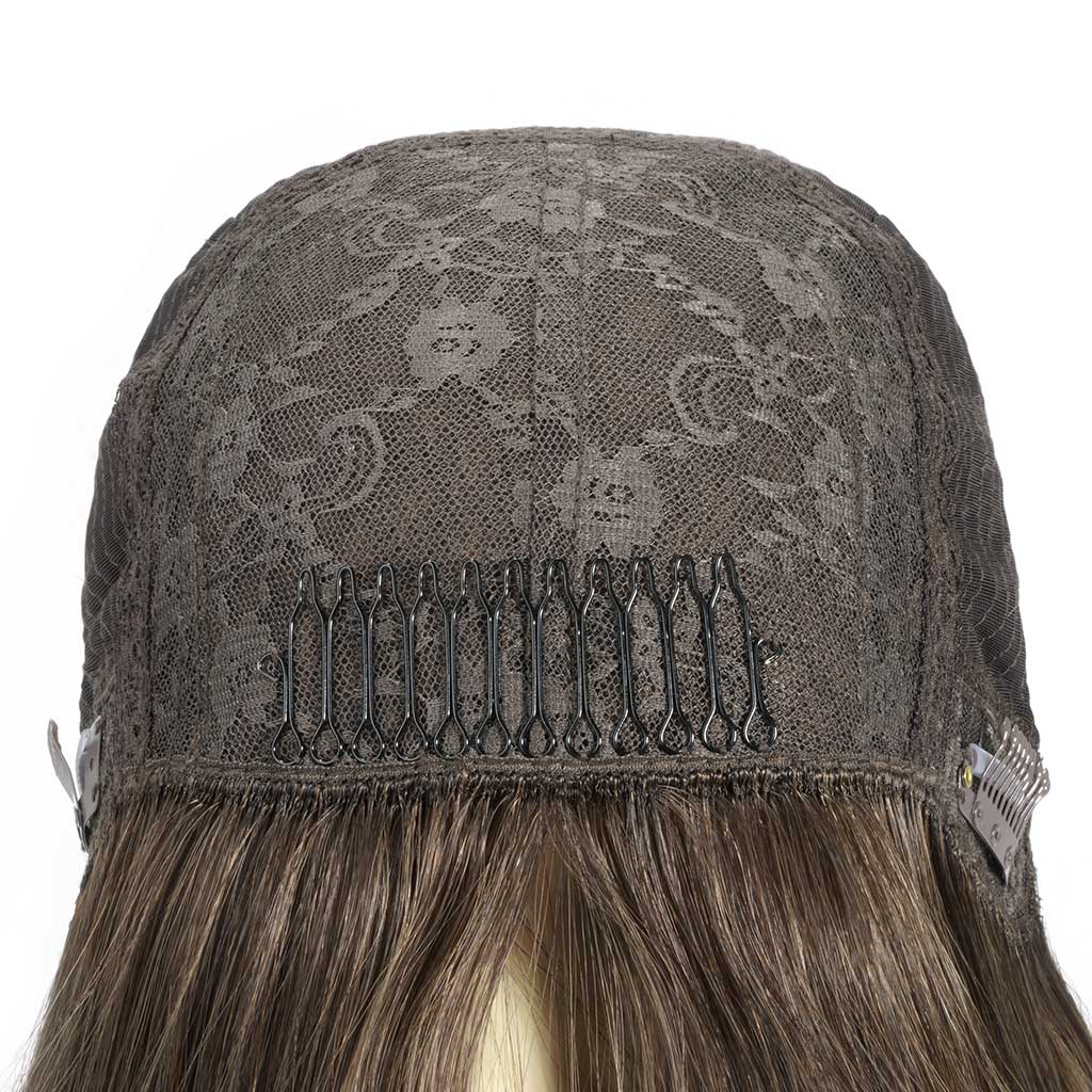 Human Hair Wig / Sheitel With Premium Human Hair & Silk Top