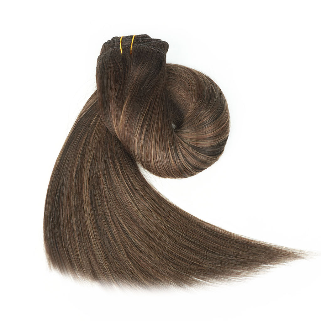 Full-Set Clip in Hair Extensions | Easy & Seamless Install