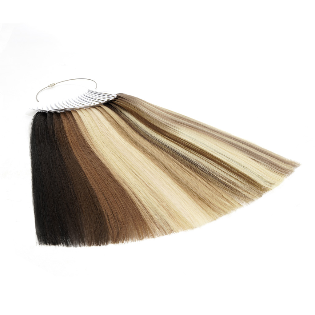 7-Star Hair Color Ring for Prime Remy Hair Extensions
