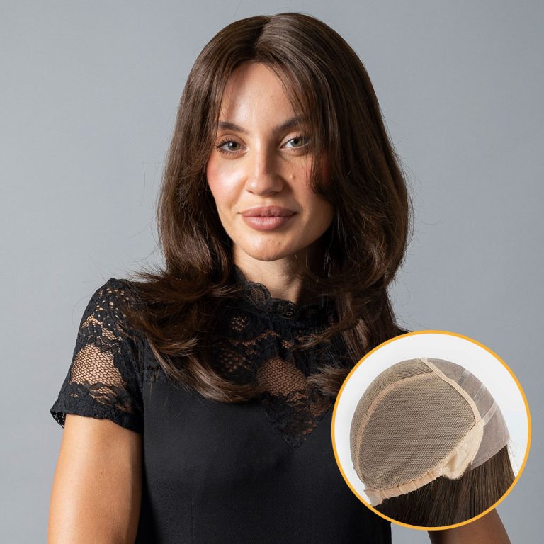 Melody Hand-Tied Human Hair Wig That Never Slips