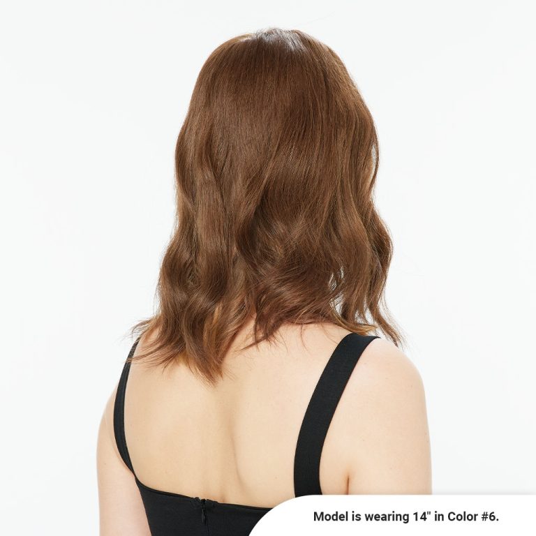 Orpha Pre-Styled Deluxe Silk Base Hair Topper, Remy Human Hair