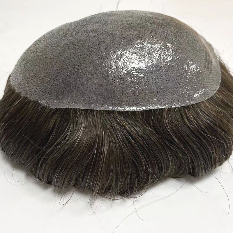 SL026974 0.08mm-0.10mm Clear PU Hair System