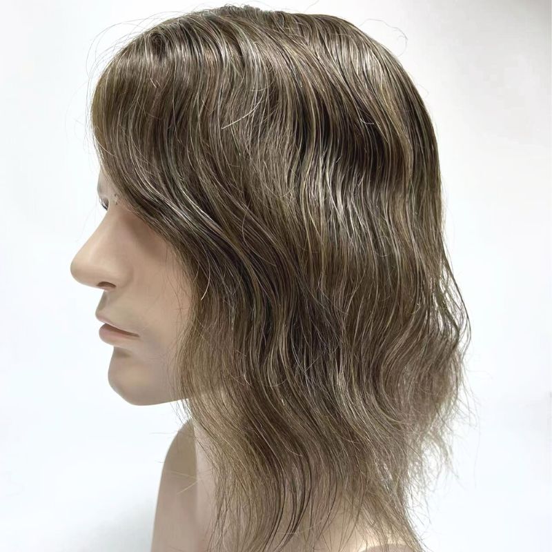 SL026974 0.08mm-0.10mm Clear PU Hair System