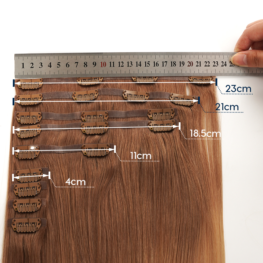SEAMLESS CLIP-IN Hair Extensions Remy Hair Wholesale
