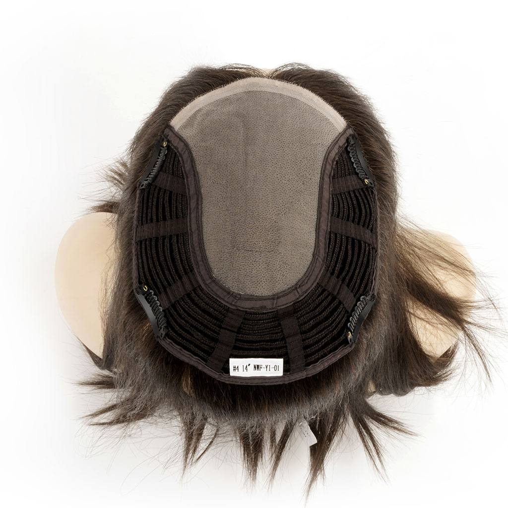 Julie Fine Monofilament Hair Topper in Cuticle Remy Hair