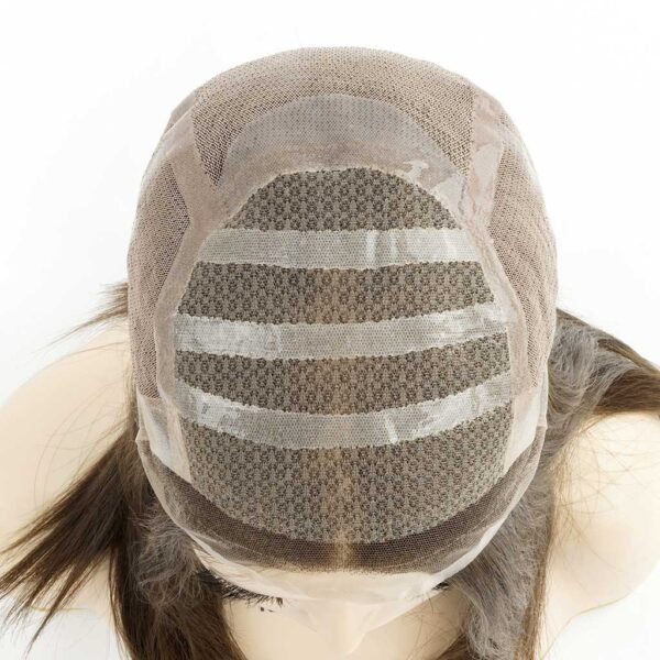 NATALIE Hand-Tied Lace Wigs for Caucasion Women, Medical Grade