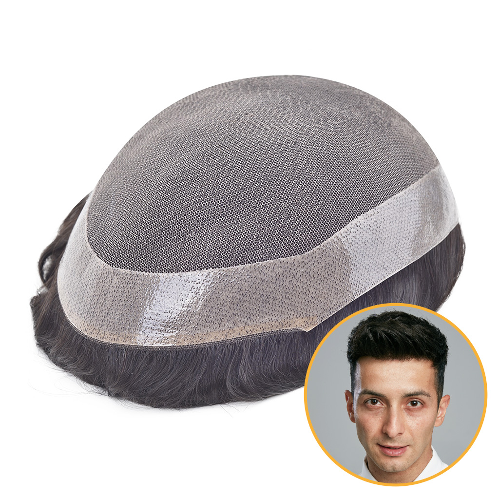 Mono Hair System D7-3 Wholesale Super Durable and Realistic