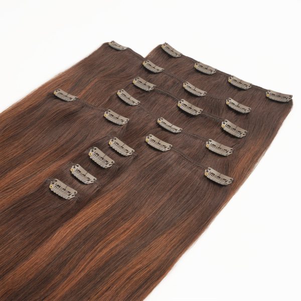 Full-Set Clip in Hair Extensions | Easy & Seamless Install