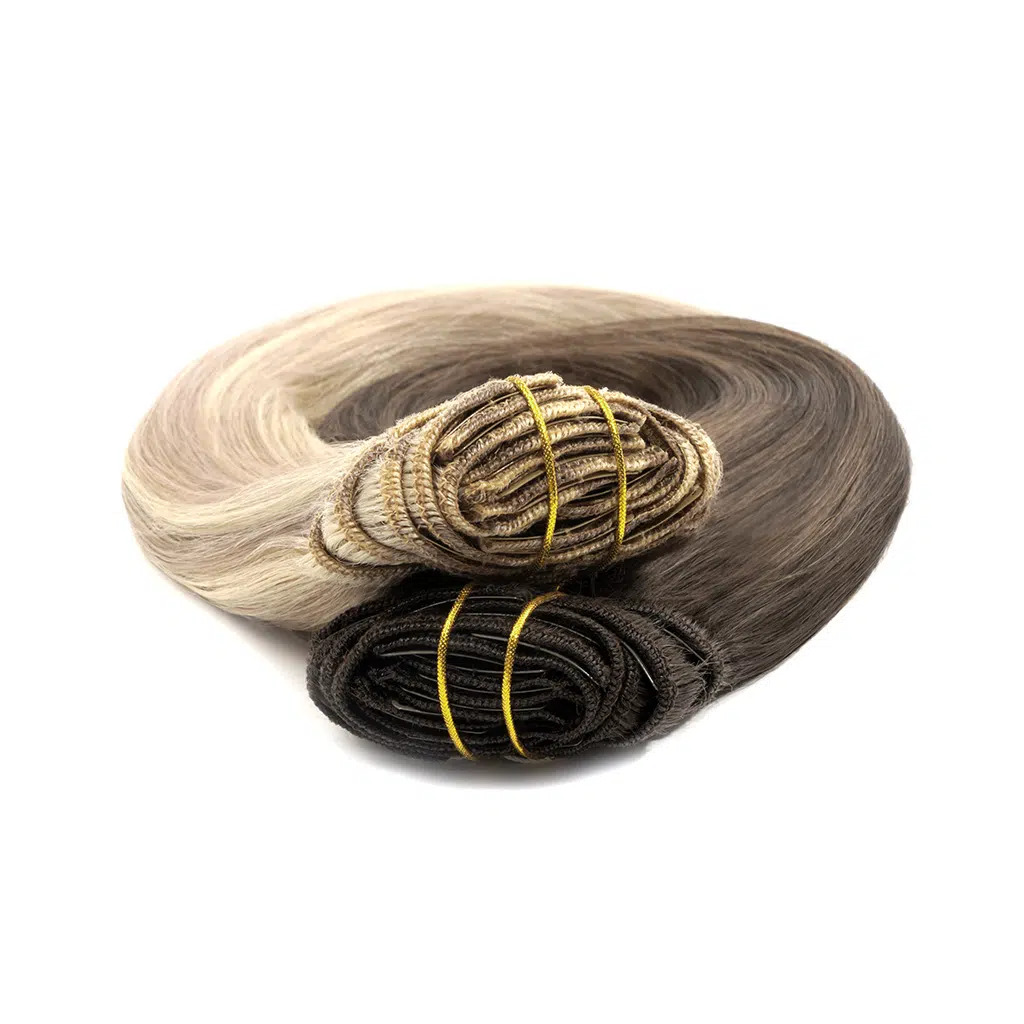 Full Set Clip In Hair Extensions With 6-Star Human Remy Hair